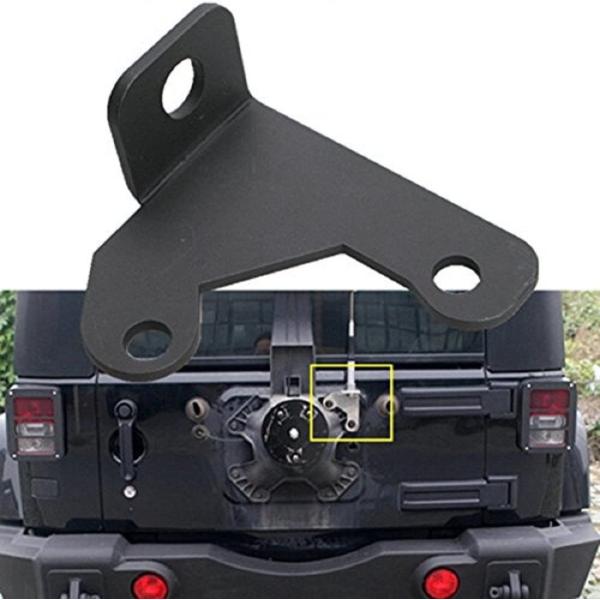 商品名Jeep Wrangler CB Antenna Spare Tire Mount for 2007-2018 Jeep Wrangler JKu-Box Wrangler JK CB Antenna Spare Tire Mount...