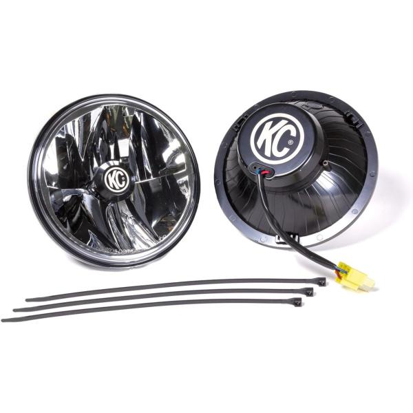 商品名KC HiLiTES 42361 グラビティLED 7インチ DOT ヘッドライト (PR)KC HiLiTES 42361 Gravity LED 7"" DOT Headlight, Jeep TJ 97-06/H4 Univer...