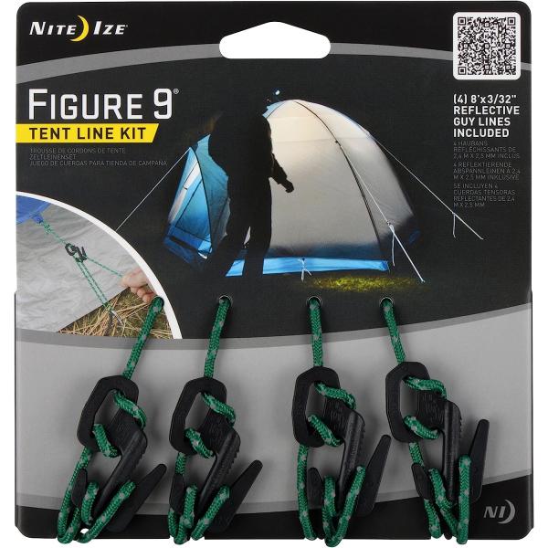 商品名フィギュア９ テントラインキットNITE IZE F9T4-03-01 Figure 9 Tent Line Kit, Blackブランド：Nite Ize商品サイズ：8 feet高さ：2.3 cm横幅：15 cm奥行：15 cm重量...