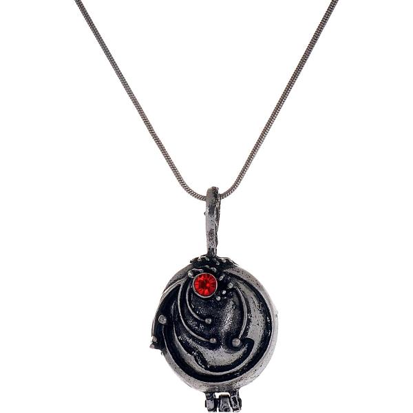 商品名Lureme ElenaのVervainペンダントanti-vampireロケットネックレスシルバーメッキ( 01003583 )LUREME Elena's Vervain Pendant Anti-Vampire Locket N...