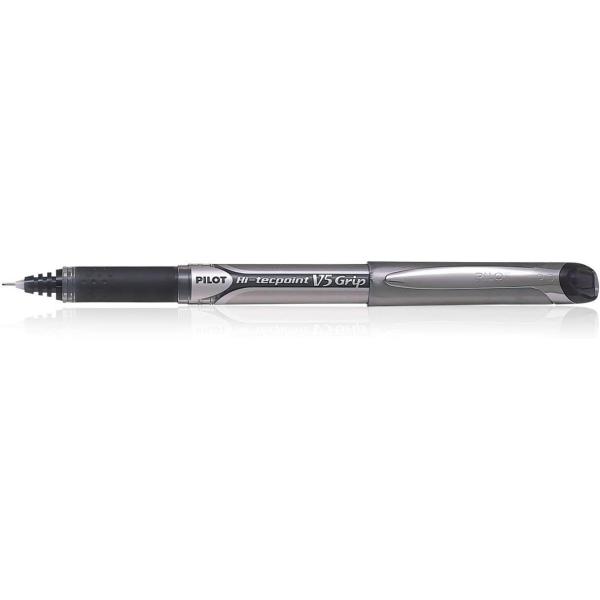 商品名パイロットHi Techpoint v5グリップブラックペン( Pack of 12 )Pilot Hi Techpoint V5 Grip Black Pen (Pack of 12)ブランド：PILOT商品サイズ：高さ：6.1 c...
