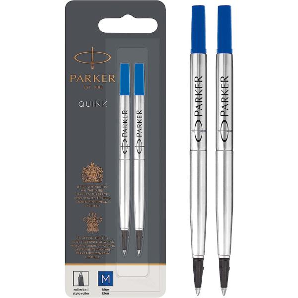 商品名パーカー ローラーボール リフィル ミディアムニブ ブルー 2個パックParker Rollerball Refill Medium Nib, Blue, Pack of 2ブランド：Parker商品サイズ：pack of 2高さ：0...