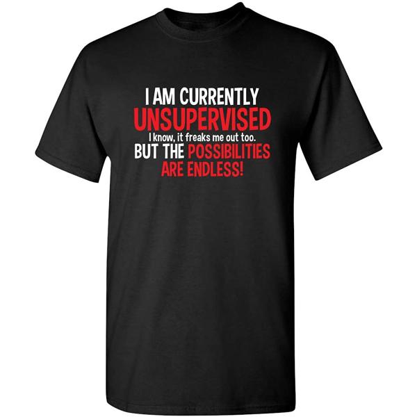 商品名Currently Unsupervised Graphic Novelty Sarcastic Funny Tシャツ US サイズ: X-Large カラー: ブラックCurrently Unsupervised Novelty G...