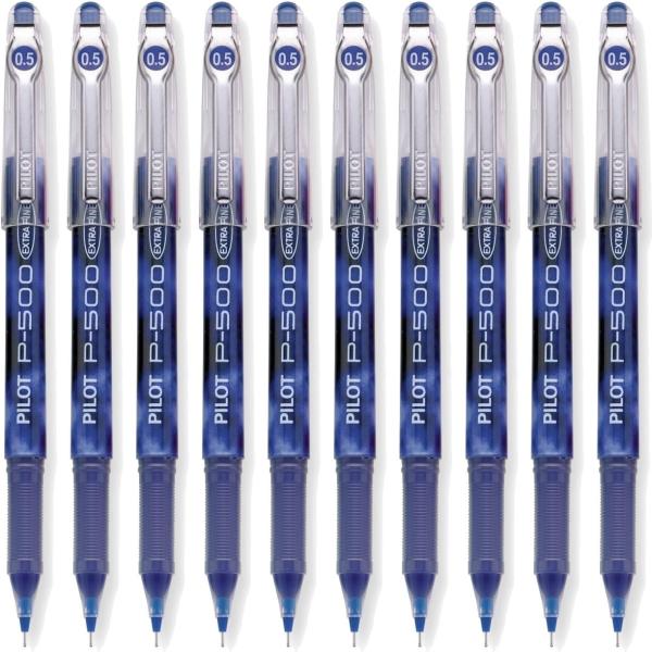 商品名Pilot Precise P-500 ゲルインクボールペン 極細 ブルーインク 10本Pilot Precise P-500 Gel Ink Rolling Ball Pens, Extra Fine Point, Blue Ink...
