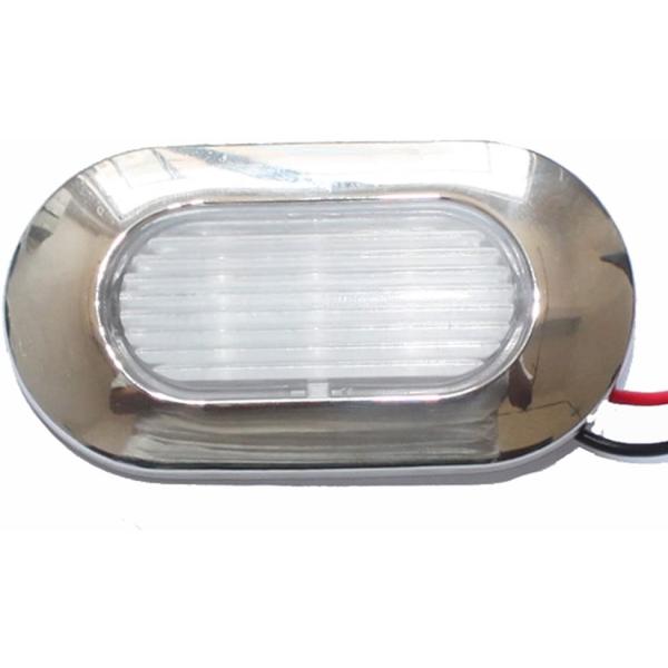 商品名X-Haibei 小型ブルーLEDカーテシーキャビン歩道階段 カスタマーライト 12V 0.2W マリンボート RV インテリアエクステリアX-Haibei Small Blue LED Courtesy Cabin Walkway ...