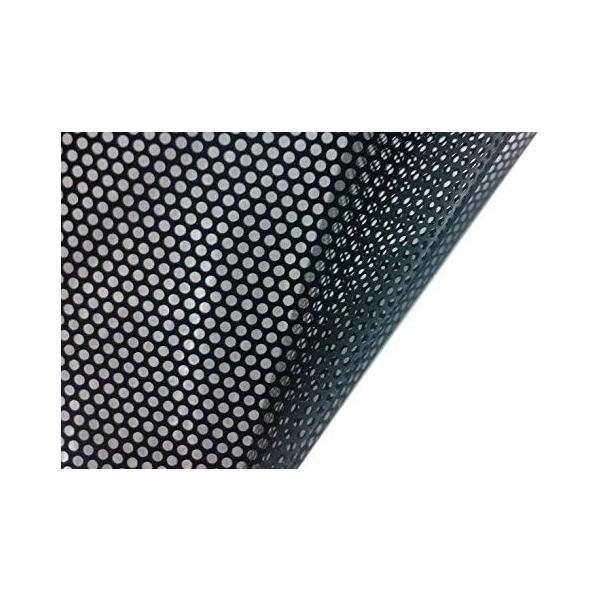 商品名VViViD  One-Way Perforated Black Vinyl Privacy Window Film Adhesive Glass Wrap Roll (0.5ft x 48 inches)ブランド：VViViD商品サ...
