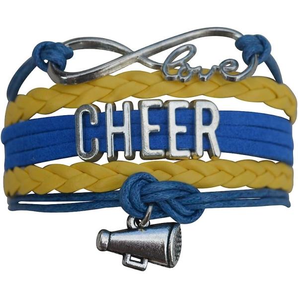 商品名Cheer bracelet- Girlsチアリーディングbracelet- Cheerジュエリー   Perfect Gift forチアリーダーInfinity Collection Cheer Bracelet- Cheerle...