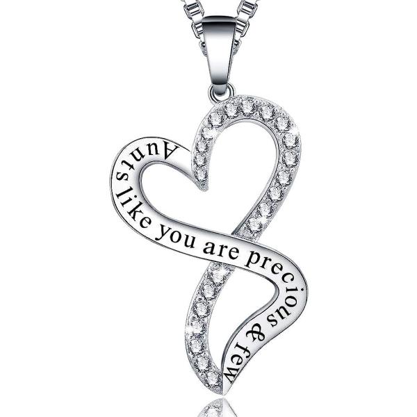 商品名Ado Glo クリスマスデー Mom I Love You ギフト Always My Mother Forever My Friend ハートペンダントネックレス 母/娘 Forever レディースジュエリー 誕生日 記念日 クリ...