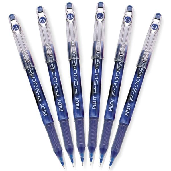 商品名Pilot Precise P-500 ゲルインクボールペン 極細 ブルーインク 6本Pilot Precise P-500 Gel Ink Rolling Ball Pens, Extra Fine Point, Blue Ink,...