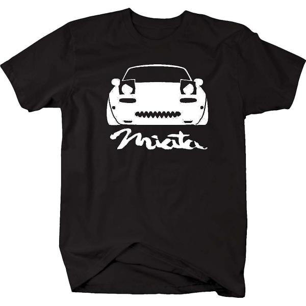 商品名Miata Angry Eyes Lowered Racing Speed JDM Mazda メンズ Tシャツ US サイズ: Medium カラー: ブラックImport Euro Tuner Miata Angry Eyes L...