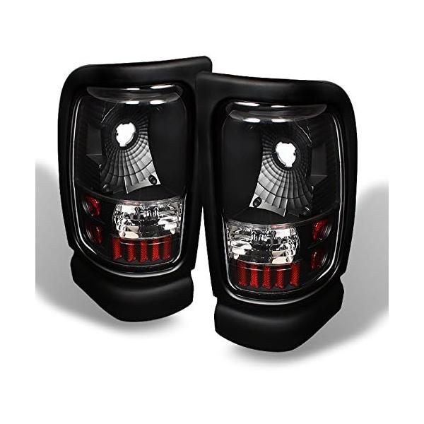 商品名ALT-ON-DRAM94-VAR。 ブラウン 5-ALT-ON-DRAM94-BKAKKON - For 94-01 Ram 1500 94-02 Ram 2500 3500 Pickup Truck Black Tail Ligh...