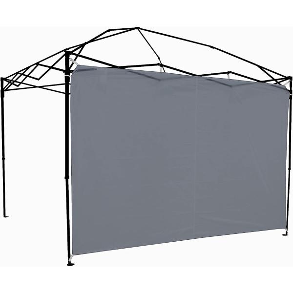 商品名Sun Wall for 10' x 10' Straight Leg Canopy / Gazebo, Dark Grey by Ozark TrailOzark Trail Sun Wall / Shade Wall Sidewa...