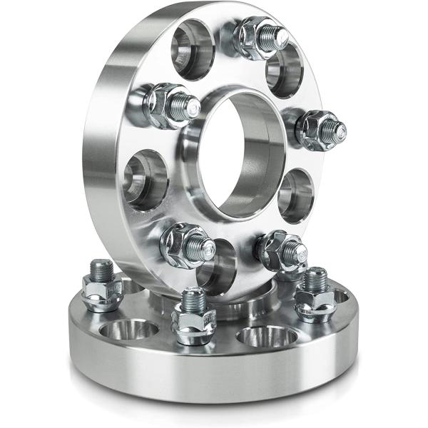 商品名Customadeonly 2 Pieces 0.787"" 20mm Hub Centric Wheel Spacers Adapters Bolt Pattern 5x112 Center Bore 57.1mm Thread P...