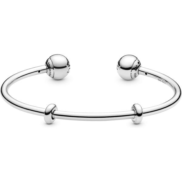 商品名PANDORA 596477 オープンバングルブレスレットPANDORA Jewelry Silver Open Bangle Sterling Silver Bracelet, 6.3""ブランド：PANDORA商品サイズ：6.3 ...
