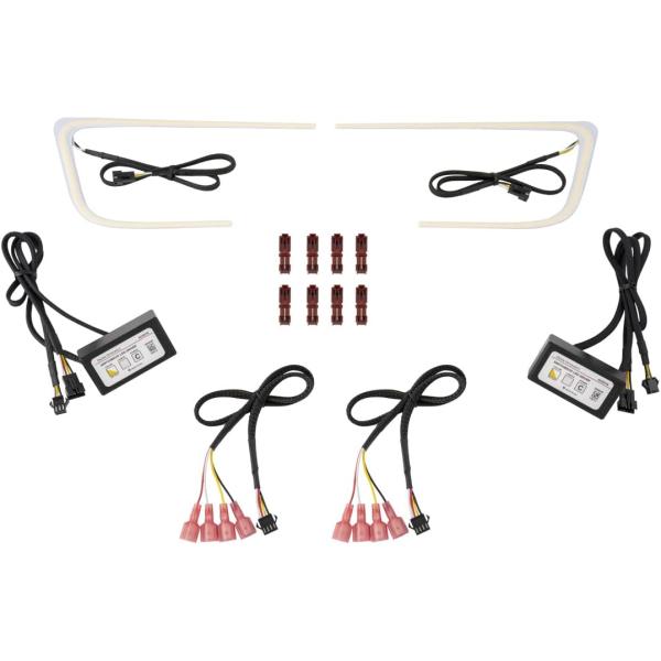 商品名ダイオード ダイナミックス スイッチバック ホワイト+シグナル C-ライト DRL LED ヘイロー スバルWRX/STi 2015-2021 ヘッドライト(USDM) 対応Diode Dynamics Switchback Whit...