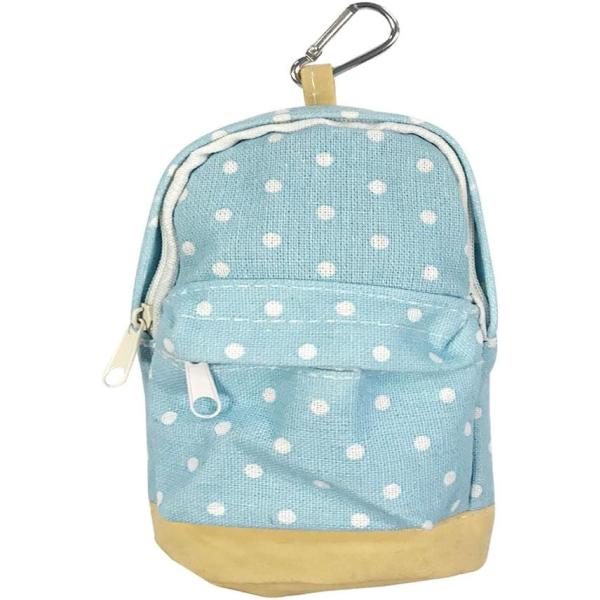 商品名Wrapables ミニバックパック ペンシルケース ポーチ ブルーWrapables  Mini Backpack Pencil Case Pouch, Blueブランド：Wrapables商品サイズ：高さ：2.6 cm横幅：9.9...