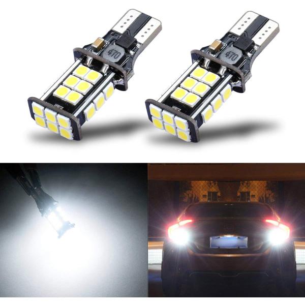 商品名Newest Extremely Bright 3030 Chipsets T15 912 W16W 921 LED Bulbs Error Free For Backup Reverse Lights,Truck Cargo Lig...