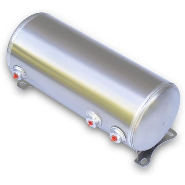 商品名Ridetech 31913100 エアタンク - 3ガロン アルミニウム 2-1/4インチポート&amp;1-1/8インチポート付きRidetech 31913100 Air Tank- 3 Gallon Aluminum w/2-...