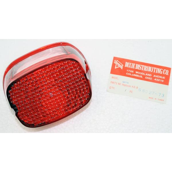 商品名68027-73 Harley Davidson Taillight Lens Big Twins, Sportster, Shovelhead, 1973+ブランド：Superior Dixie Distributing商品サイズ：...