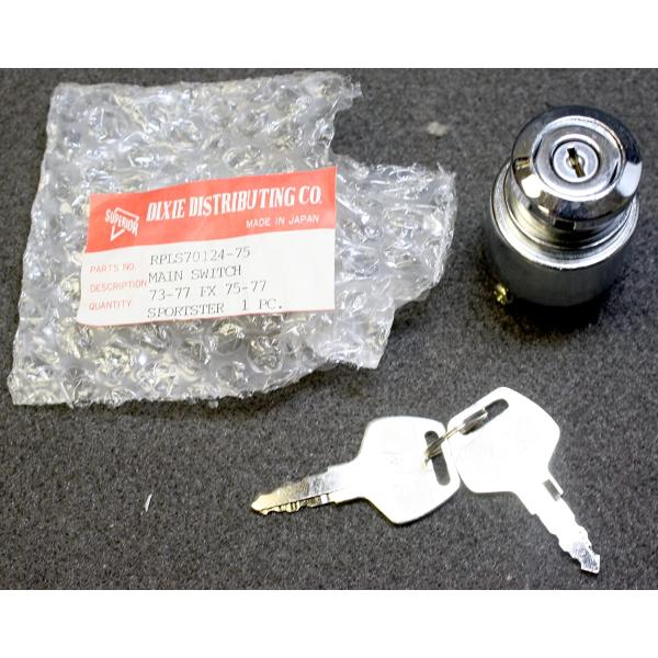 商品名Superior Dixie 70124-75 3 Position Chrome Ignition Main Switch Harley Davidsonブランド：Superior Dixie Distributing商品サイズ：商...