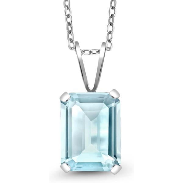 商品名Gem Stone King 2カラット 天然 スカイブルートパーズ ネックレス ペンダント レディース シルバー925 11月 誕生石Gem Stone King 925 Sterling Silver Sky Blue Topaz...