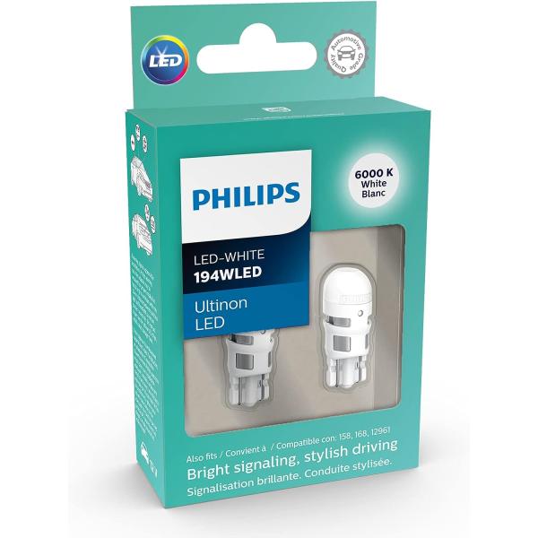 商品名Philips Automotive Lighting 194WLED Ultinon LED Bulb (White), 2 Packブランド：Philips Automotive Lighting商品サイズ：2 Count (Pa...
