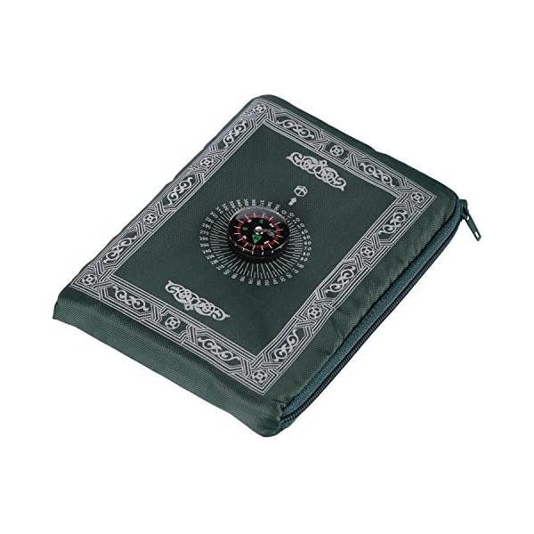商品名Anlising 1 Pieces Portable Travel Prayer Mat with Compass, Waterproof Polyester Prayer Rug, Muslim Travel Prayer Mat,...