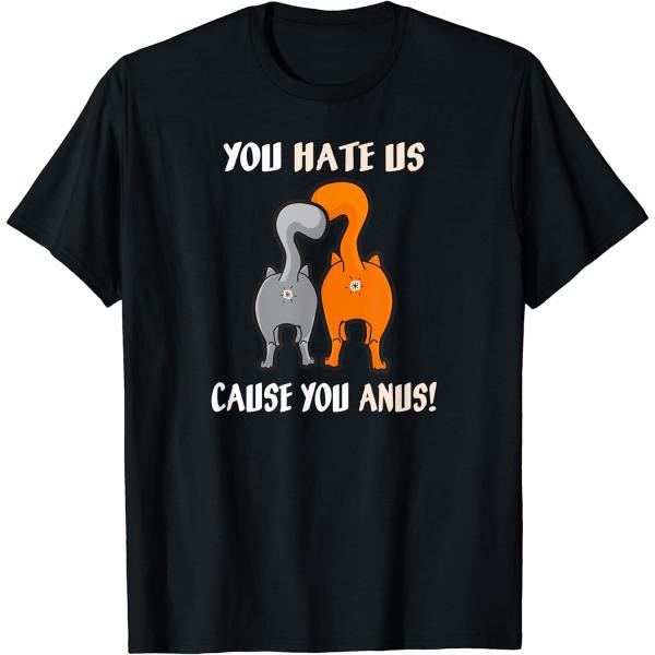 商品名You Hate Us Cause You Anus Kitty Cat Butt T-Shirtブランド：She Can Draw商品サイズ：Small高さ：2.5 cm横幅：20.3 cm奥行：25.4 cm重量：4536 g商品...