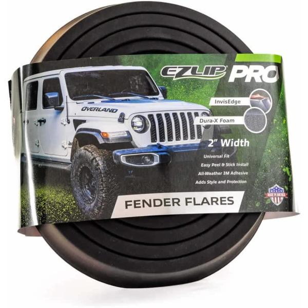 商品名EZ Flares XL(EZフレアXL)  フェンダーフレア オリジナル オーバーフェンダー 汎用型柔軟ゴム フェンダーカバー 5cm(２インチ)Fender Flares PRO   The Original Universal ...