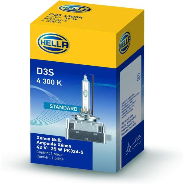 商品名HELLA D3S 4300 K キセノン標準電球 (42V 35W)HELLA D3S 4300 K Xenon Standard Bulb (42V, 35W)ブランド：HELLA商品サイズ：高さ：0.1 cm横幅：11.4 cm...