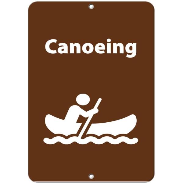 商品名Canoeing Activity Sign Park Signs Park Guide A,B,C LABEL DECAL STICKER Sticks to Any Surface 9x12 Inブランド：Cortan360商品サ...