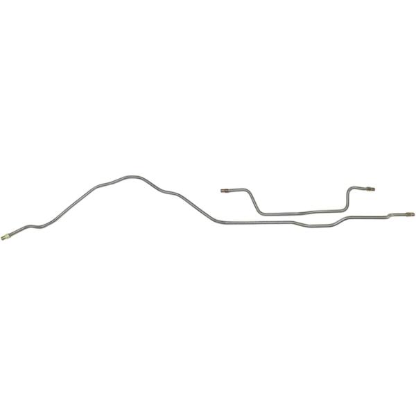 商品名Inline Tube Replacement For 1991-94 Jeep Cherokee XJ Mid-Size 3/16"" Rear Axle Brake Lines 2pc, Stainless (Z-26)ブランド：...