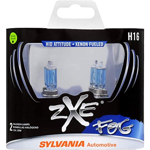 商品名SYLVANIA - H16 SilverStar zXe Fog 高性能ハロゲンフォグライト電球 - 明るいホワイトライト出力 HIDアティチュード キセノン燃料テクノロジー (電球2個付き)SYLVANIA - H16 Silve...