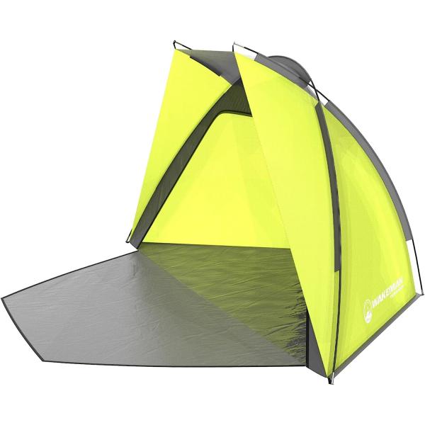 商品名Wakeman Beach Tent Sun Shelter for Shade with UV Protection Water &amp; Wind Resistant Easy Set Up, Green, 75-CMP1027...