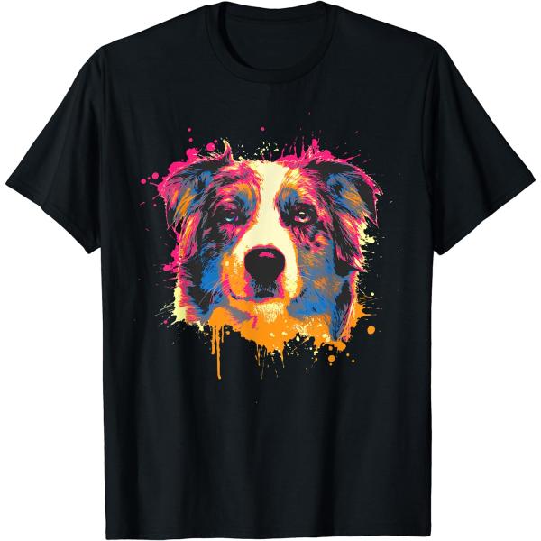 商品名Australian Shepherd Dog Shirt | Splash Aussie Tee Giftブランド：Australian Shepherd Dog Apparel商品サイズ：Small高さ：2.5 cm横幅：20.3...