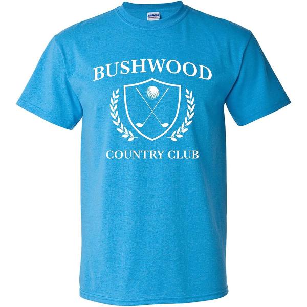 商品名UGP Campus Apparel Bushwood Country Club - 面白いゴルフ Tシャツ US サイズ: Medium カラー: ブルーBushwood Country Club - Funny Golf Golf...