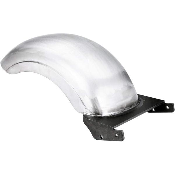 商品名AfterMokit 交換用 9インチ カスタムリアフェンダー Harley Softail Fat Boy 180-200ワイドタイヤ ストラットレス 未塗装AfterMokit Replacement 9 inch Raw Ste...
