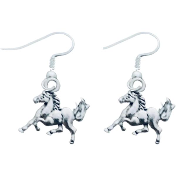 商品名infinityコレクションGirls馬チャームイヤリング、馬Lovers Equestrian jewelry- Perfect Gift for Girls and WomenHorse Dangle Earrings, Hors...