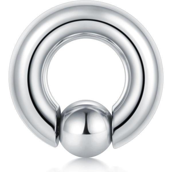 商品名VCMART PA ring-captiveビーズリングスプリングアクションCBRモンスターScrewballリング00 g-0g-2g-4g-6g-8g-10g-12g 12 mm / 16 mm / 19 mm 316lサージカル...