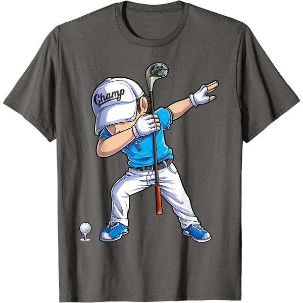 商品名Dabbing Golf Player Golfer Golfing Funny Kids Boys Dab Dance T-Shirtブランド：Awesome Golf Fans Co商品サイズ：Small高さ：2.5 cm横幅：2...