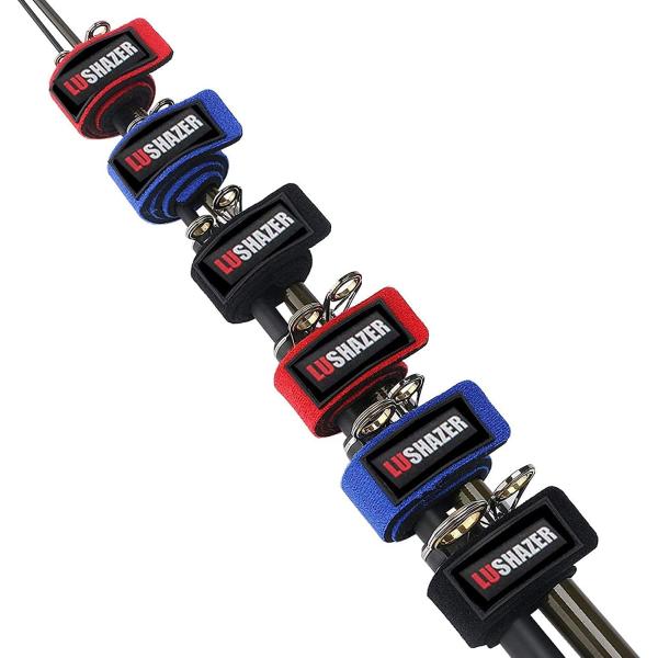 商品名釣り竿ベルト ストレッチロッドストラップ 釣りタックルタイ ケーブル釣りロッドホルダー キャスティングロッド スピニングロッド フライロッド用 (5色 10個)Fishing Rods Belt Stretchy Rod Straps...