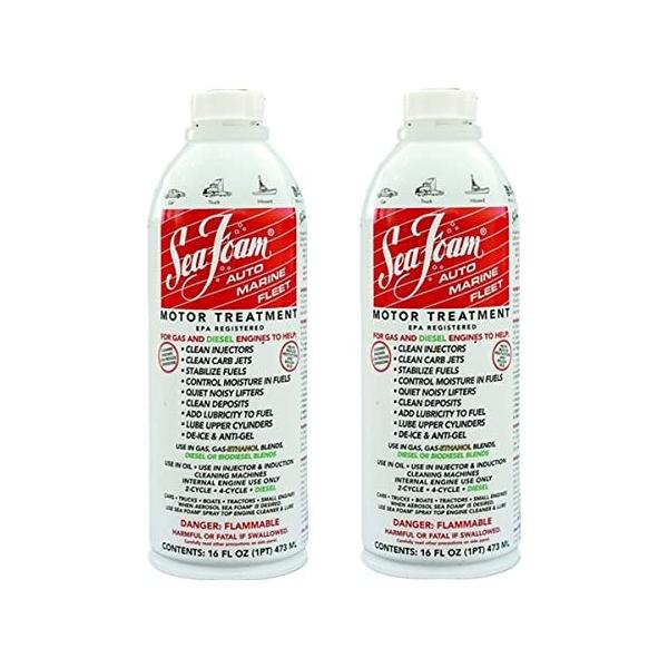 商品名Sea Foam sf-16モーターTreatment   16オンス 2-Pack SF-16Sea Foam SF-16-2PK Motor Treatment Multi-Use, 16 Ounce, Pack of 2, 16...