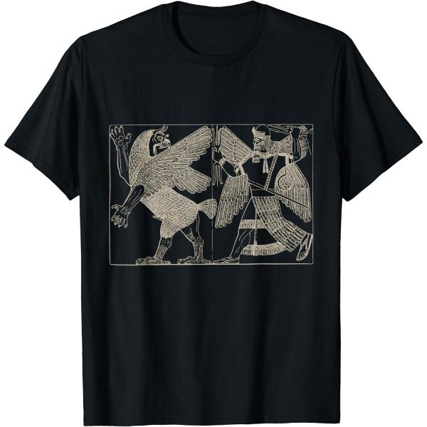 商品名Assyrian Sumerian Mythology Enlil Marduk Tiamat T-Shirtブランド：Ancient Mythology Occult商品サイズ：Small高さ：2.5 cm横幅：20.3 cm奥行：...