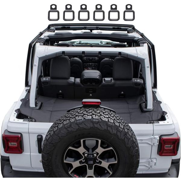 商品名GPCA カーゴカバー LITE ジープラングラー JL 4DR スポーツ/サハラ/フリーダム/ルビコンアンリミテッド 2018-2019モデル(ハードトップ下)GPCA - Cargo Cover LITE Under Hardto...