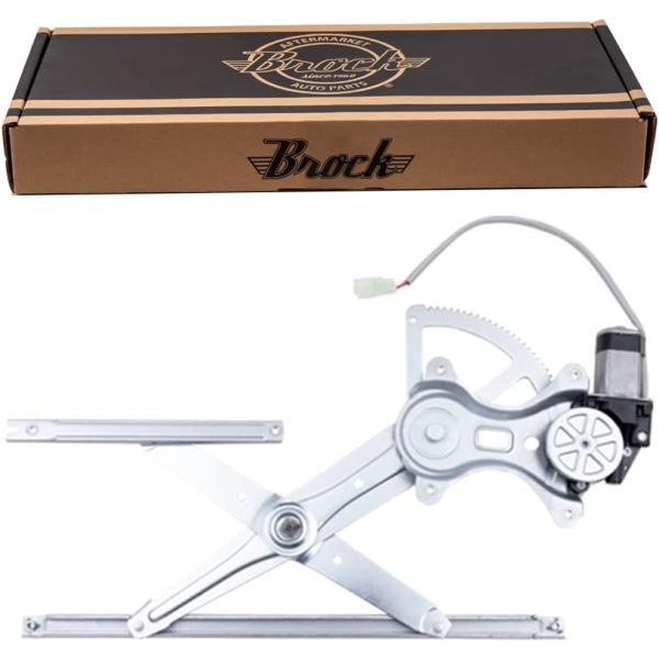 商品名Brock Replacement Drivers Front Power Window Regulator with Motor Assembly Compatible with 2001-2007 Highlander &amp;...