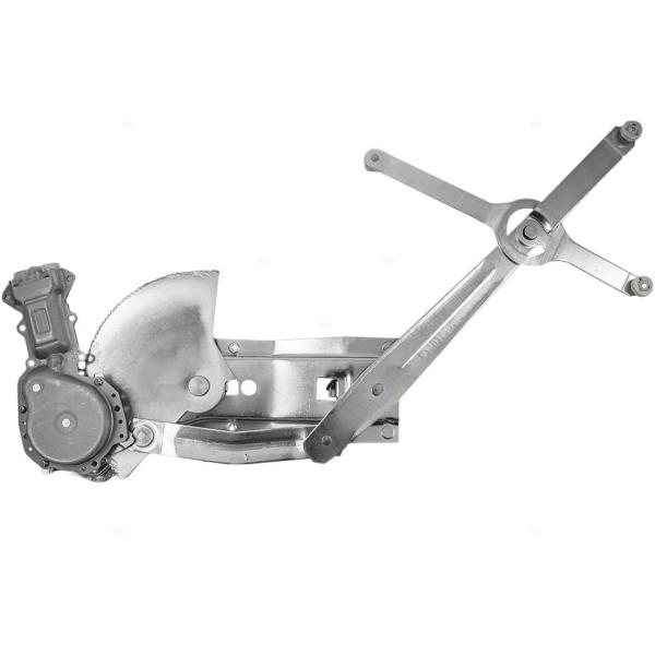 商品名乗客フロント電源ウィンドウリフトレギュレータwithモーターアセンブリの交換GMCシボレーピックアップトラックSUV 22030647Brock Replacement Front Passenger Power Window Reg...