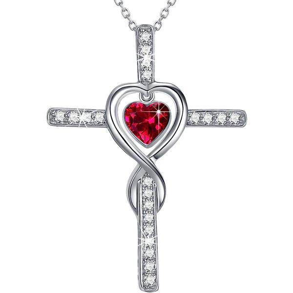 商品名妻への誕生日プレゼント 10月誕生石 ピンクトルマリンネックレス ジュエリー 母 娘 愛 ハート インフィニティ ペンダント ガーネット ペリドット ブルーサファイア ネックレス レディース スターリングシルバー ファインジュエリー ...