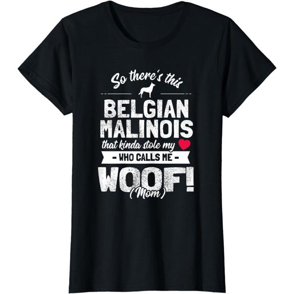 商品名Womens Belgian Malinois Mom - Dog Owner Gift Humor T-Shirtブランド：Belgian Malinois Dog Owner Shirts &amp; Gifts商品サイズ：Fem...
