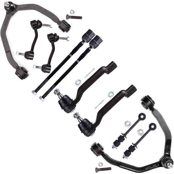 商品名SCITOO 10pcs Suspension Kit Front Upper Control Arm Inner Outer Tie Rod End Front Rear Sway Bar Link Fit 1993-1997 Fo...