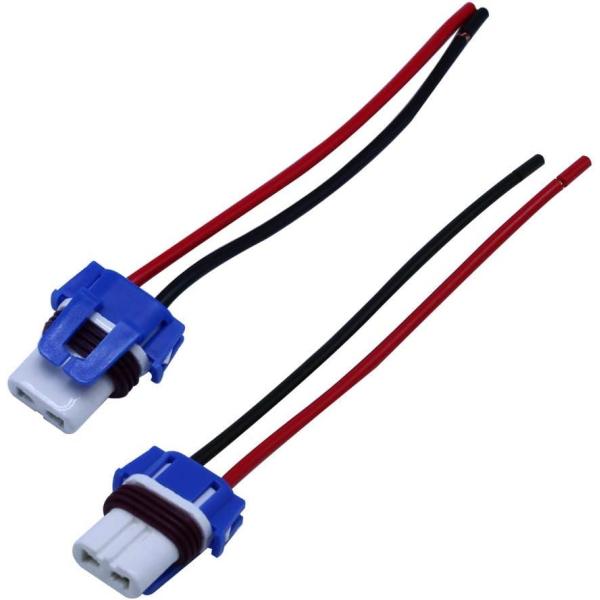 商品名HUIQIAODS 9005 HB3 Ceramic Socket Wire Harness Connectors for Headlights or Fog Light 2PCSブランド：HUIQIAODS商品サイズ：9005 ce...
